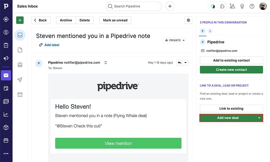 Offerte: cosa sono e come aggiungerle - Knowledge Base | Pipedrive
